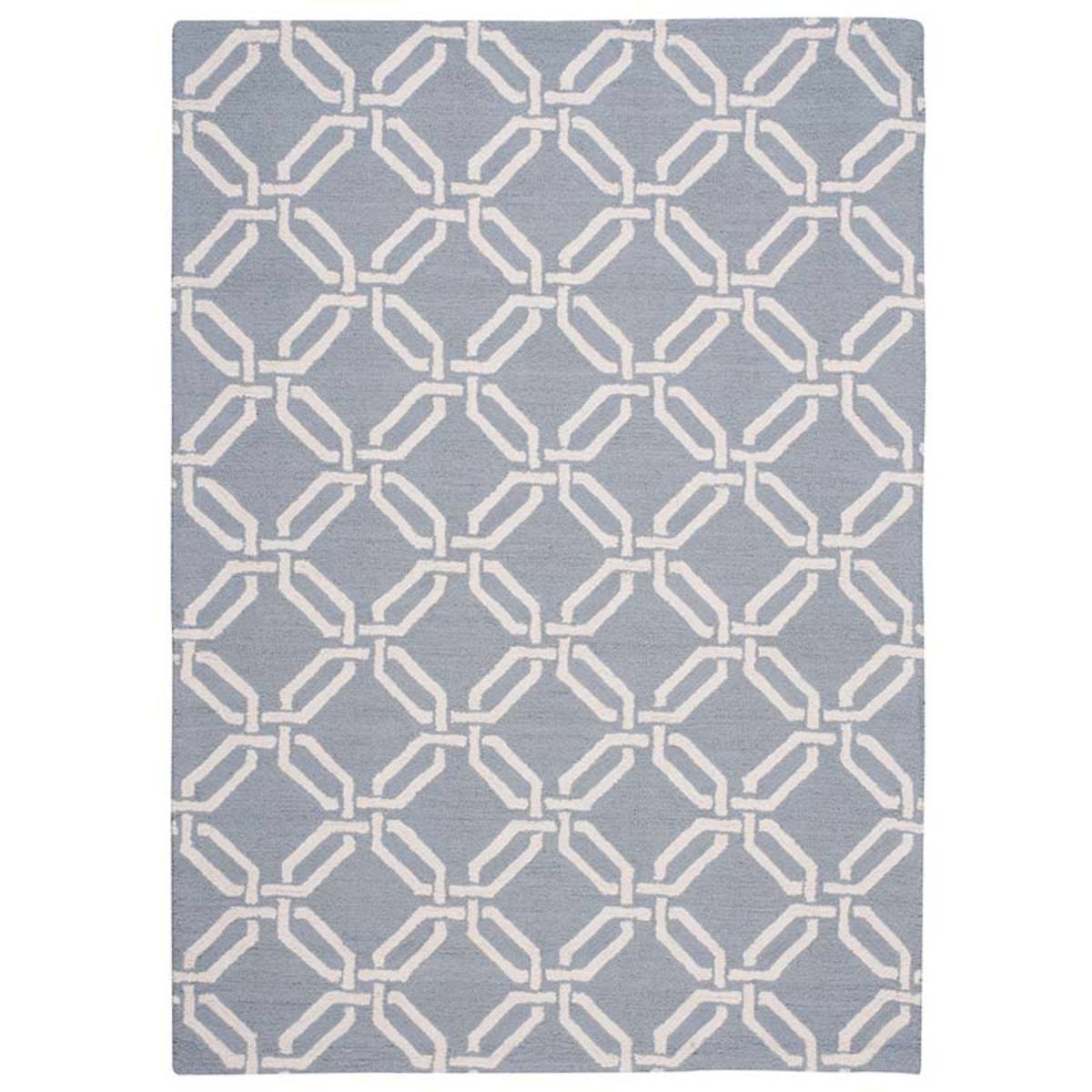 Trellace Rug in Light Blue, 223 x 152cm | Costco UK