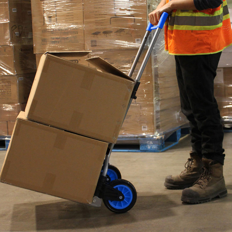 Toolmaster Folding 159kg/350lb Capacity Hand Truck | Costco UK