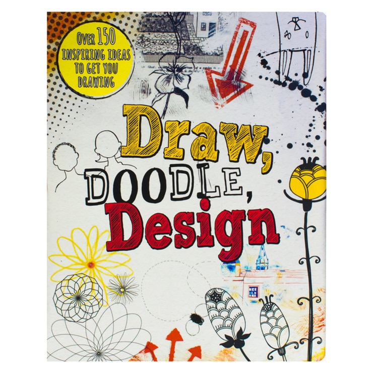 Doodle Imagine Draw, Drawing Book | Costco UK