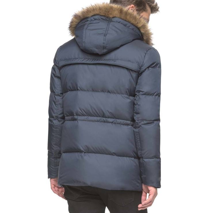 Marc New York Mens Quilted Jacket in Ink Blue - Small | Costco UK