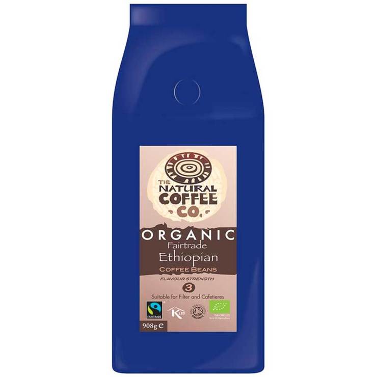 The Natural Coffee Co. Organic Ethiopian Coffee, 908g | Costco UK