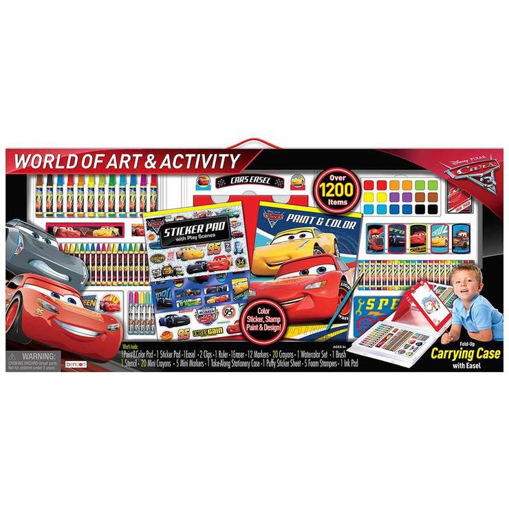Disney Pixar Cars 3 Super Activity Trifold Set 3 Years Costco Uk