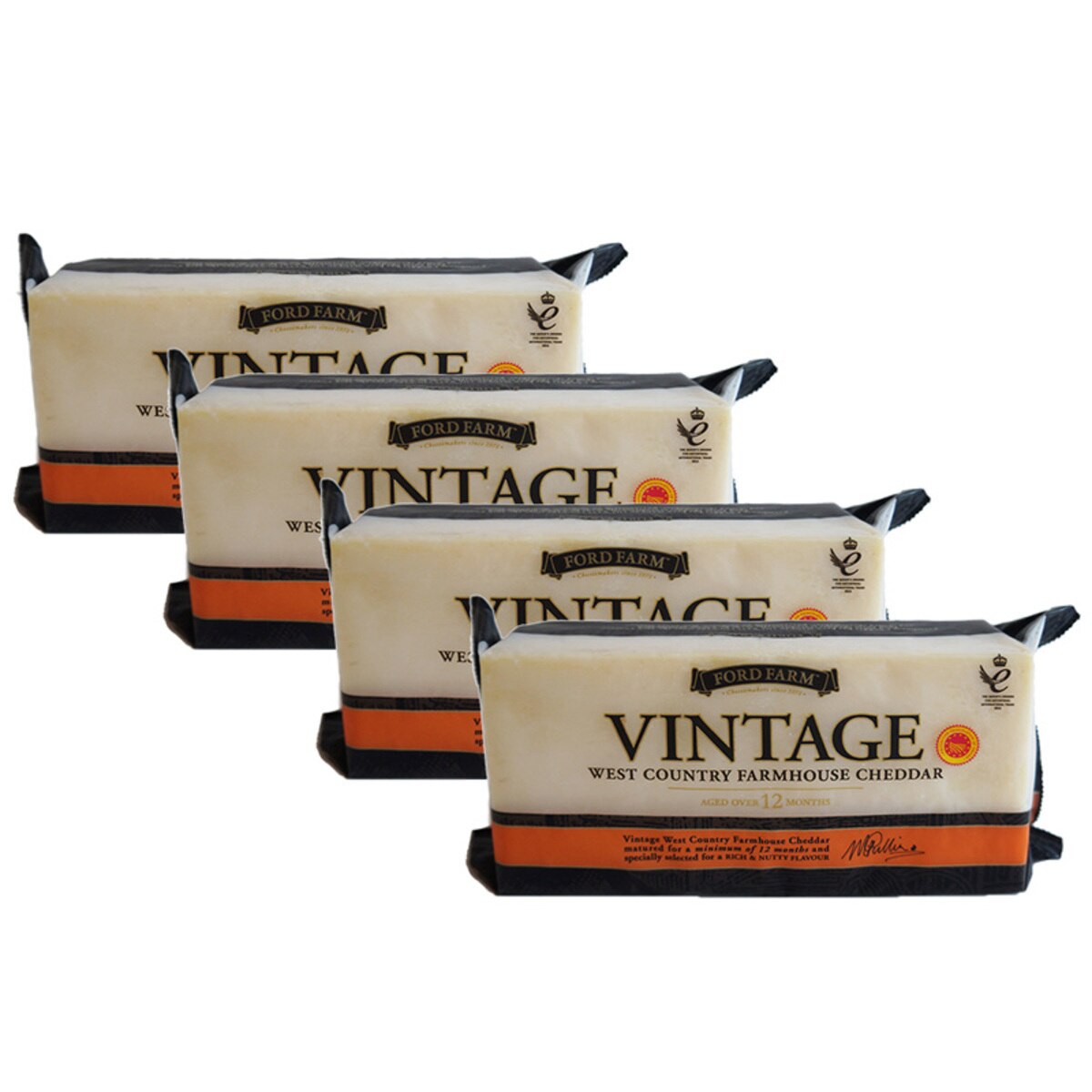 Ford Farm Vintage West Country Farmhouse Cheddar, 4 x 1kg | Costco UK