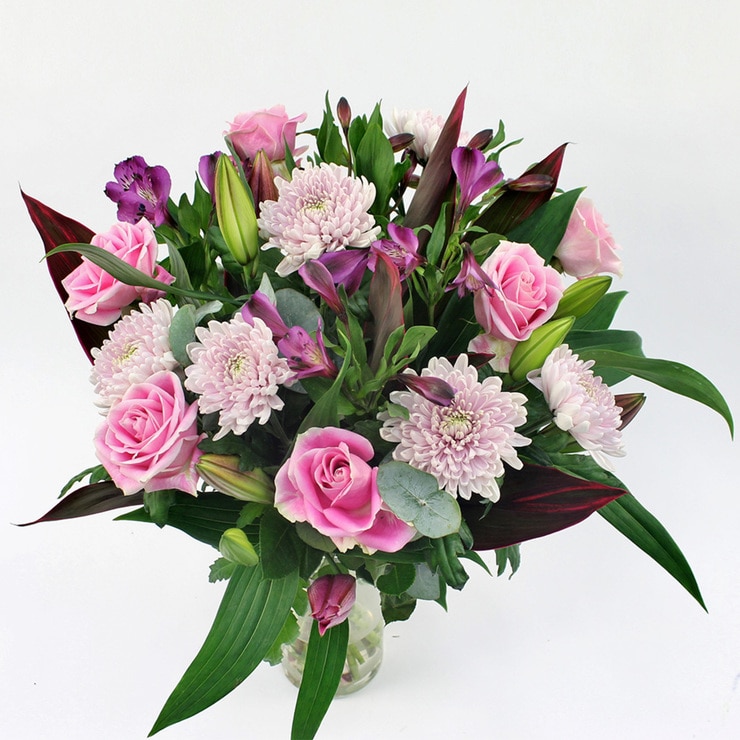 22 Stem Candyfloss Mixed Flower Bouquet | Costco UK