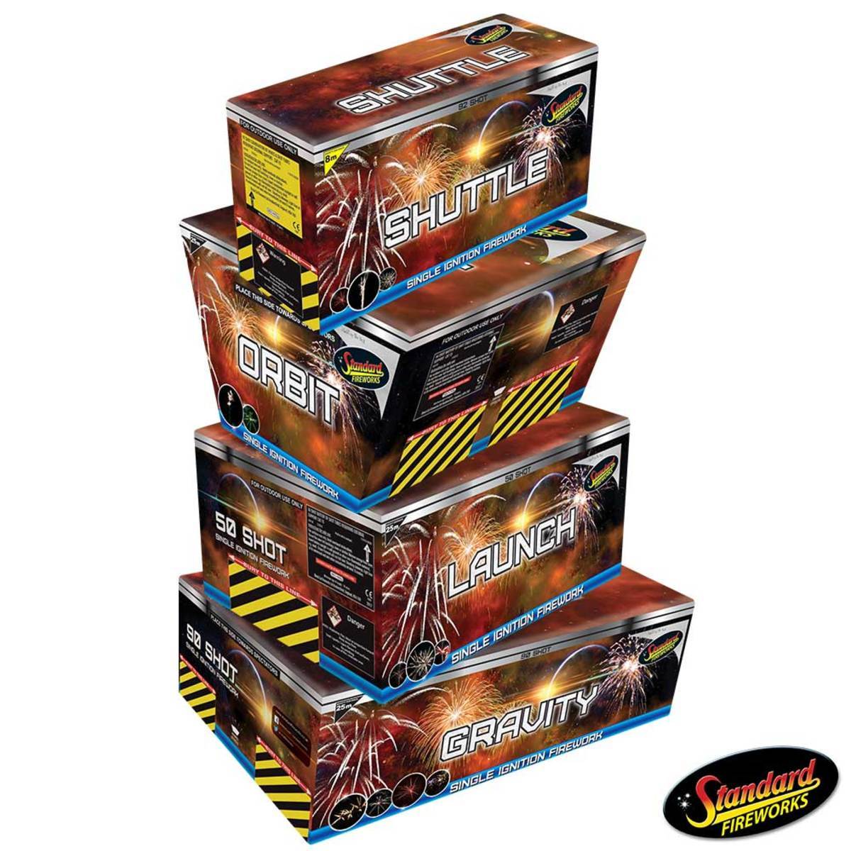 Battle Star Quad Pack Firework Display Kit | Costco UK