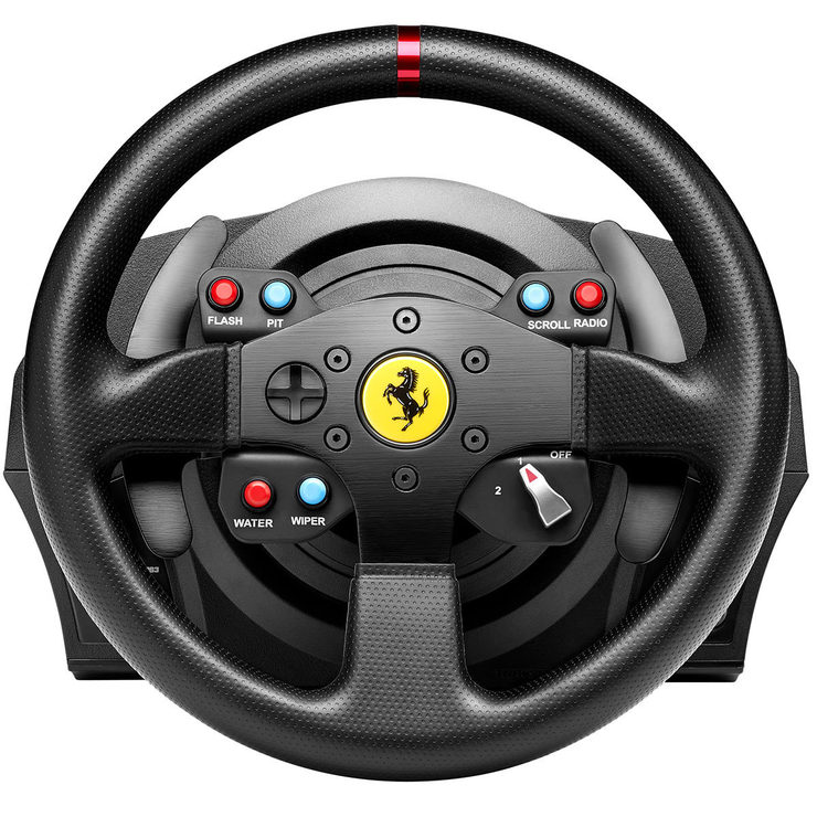 Thrustmaster T300 Ferrari GTE Official Force Feedback wheel for PS4,PS3 ...