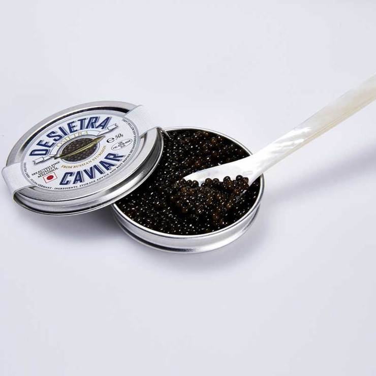 Desietra Osietra Caviar from Russian Sturgeon, 6 x 30g | Costco UK