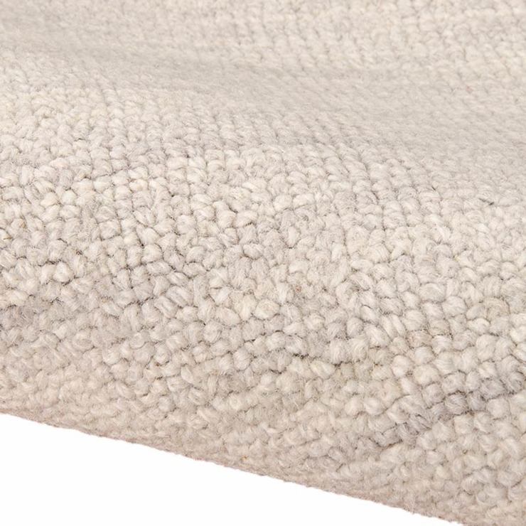 Tonal Colour Rug in White, 183 x 122cm | Costco UK