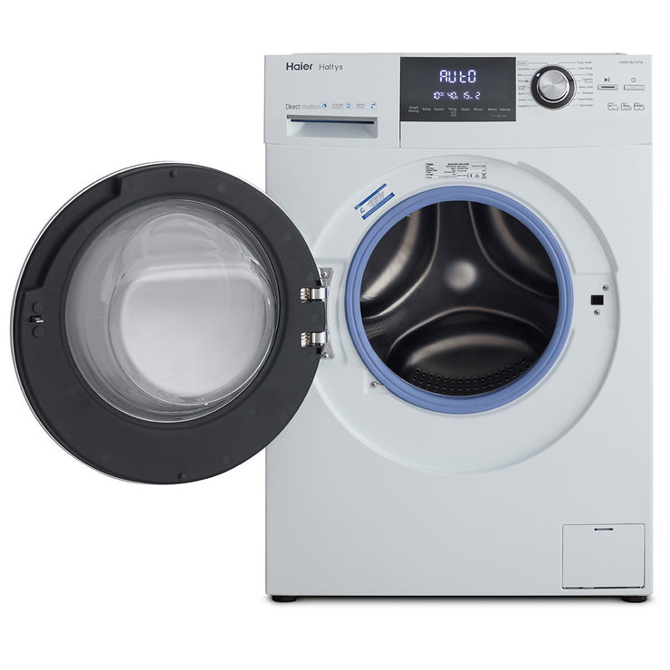 Haier Haltys HW80-BD14756, 8kg, 1400rpm Washing Machine A+++-50% Rated ...